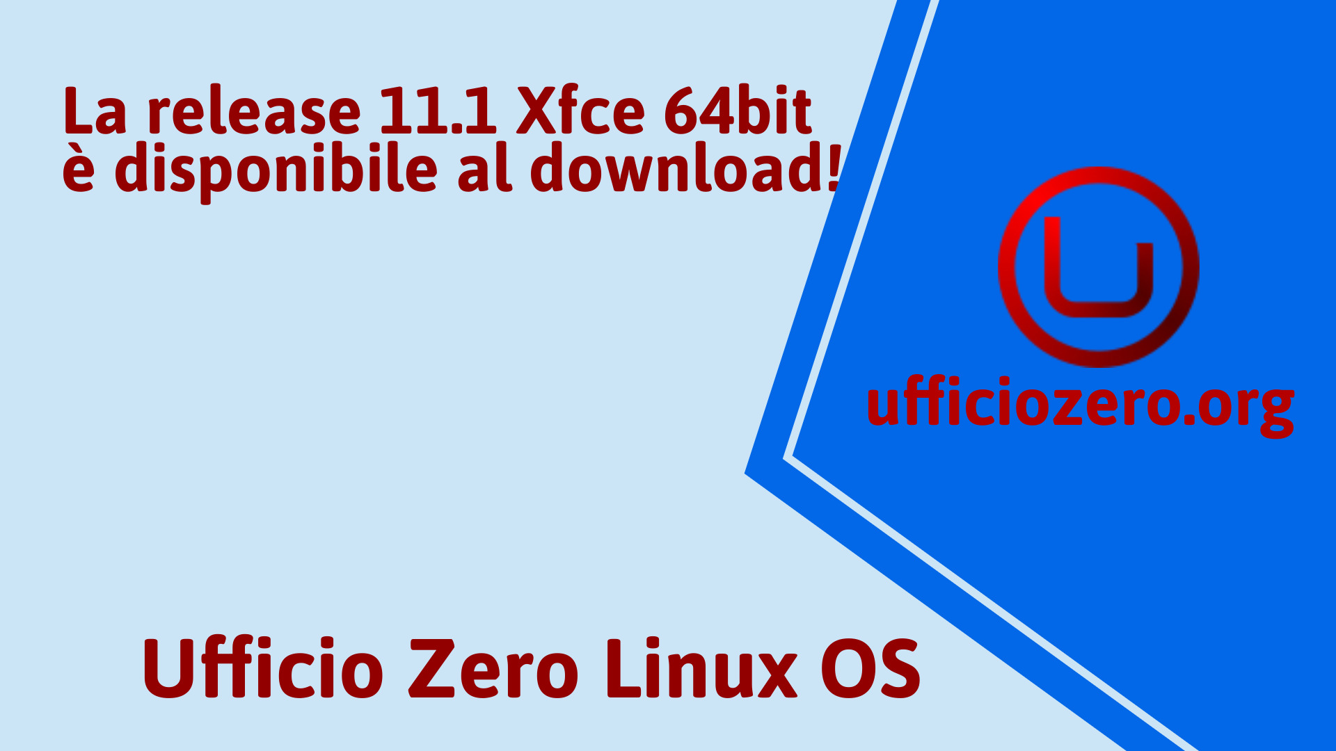 rilasciata Ufficio Zero Linux OS 11.1 Xfce 64bit