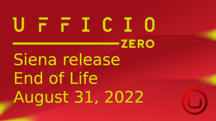 Ufficio Zero Linux OS Siena End of Life