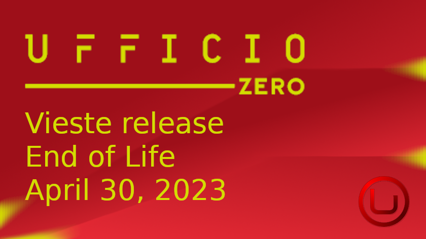 Ufficio Zero Linux OS Vieste End of Life